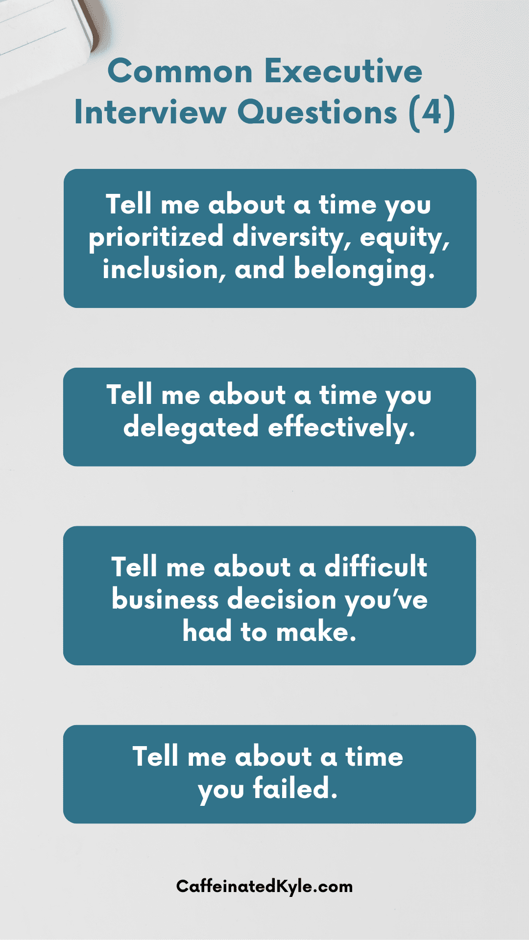 How To Prepare For An Executive Interview: A Comprehensive Guide ...