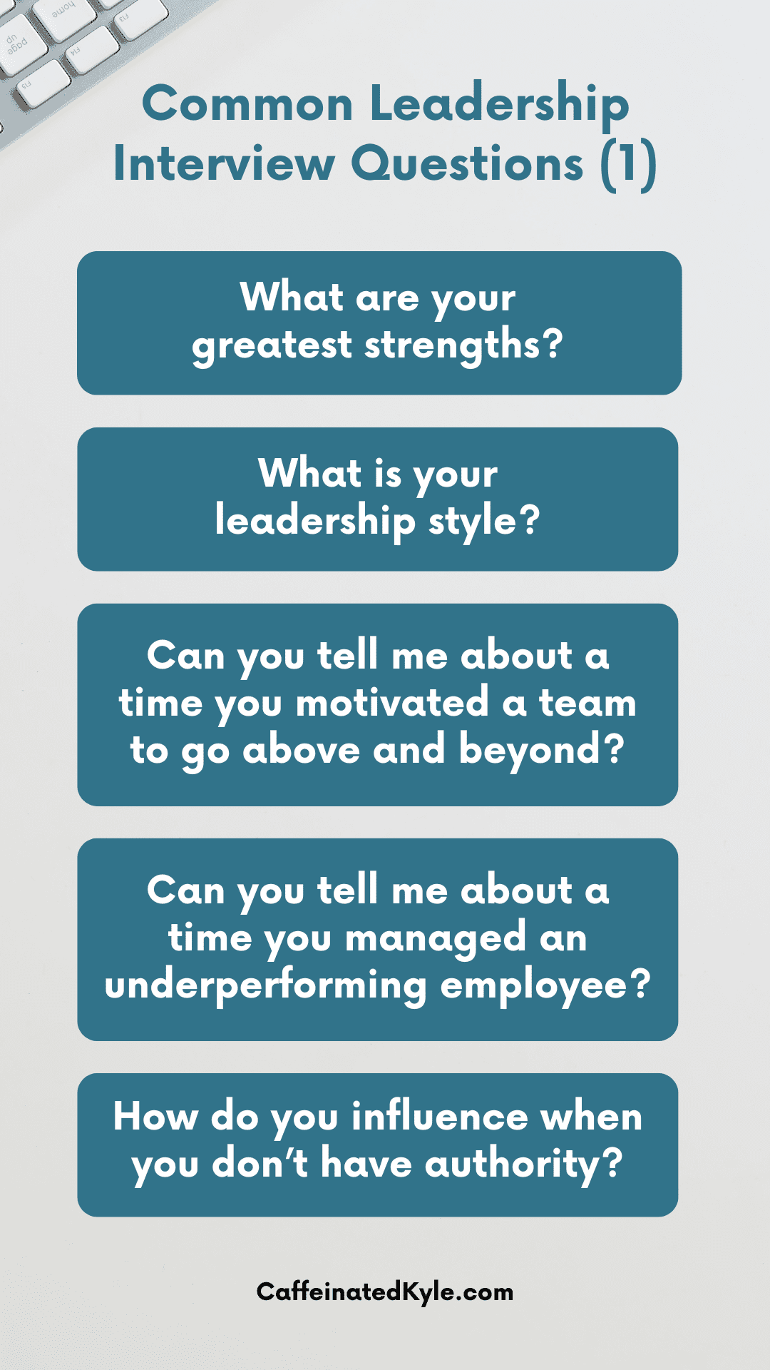 10 Common Leadership Interview Questions (And How To Respond ... 10 Common Leadership Interview Questions (And How To Respond ...