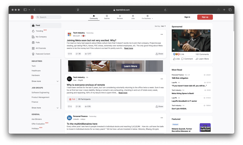 18 Best Tech Blogs & News Sites For Career Growth | CaffeinatedKyle.com