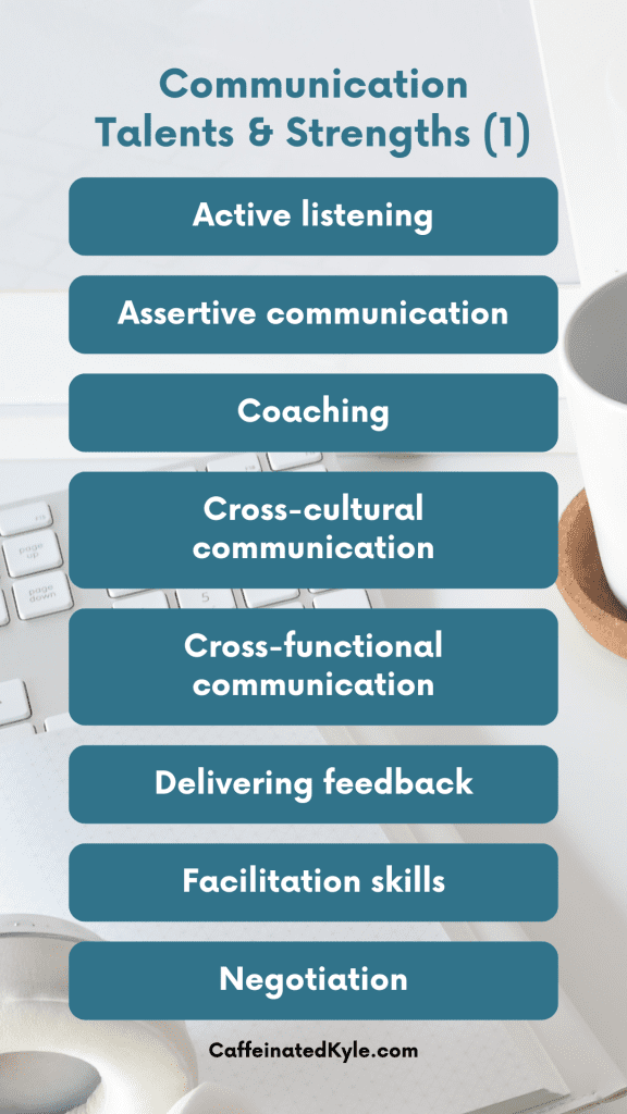 150+ Powerful Examples Of Talents And Strengths For Your Career ...