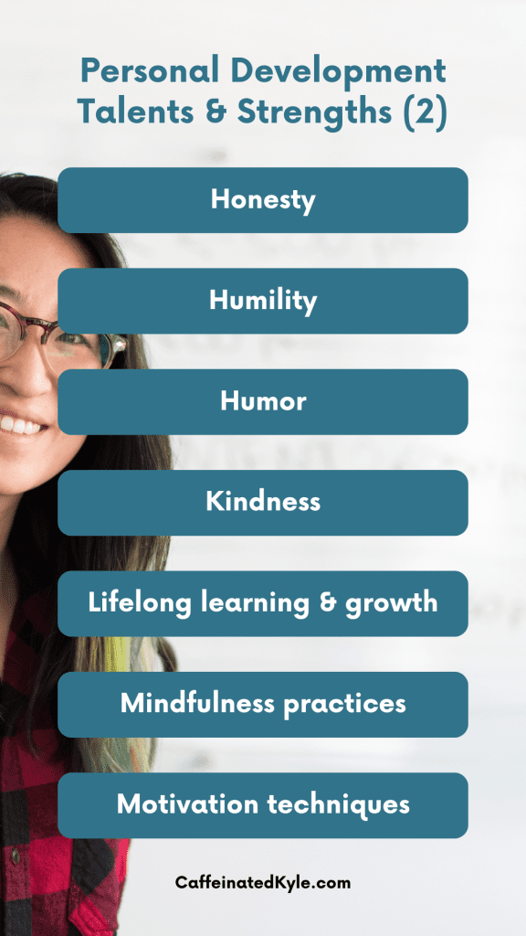 150+ Powerful Examples Of Talents And Strengths For Your Career ...