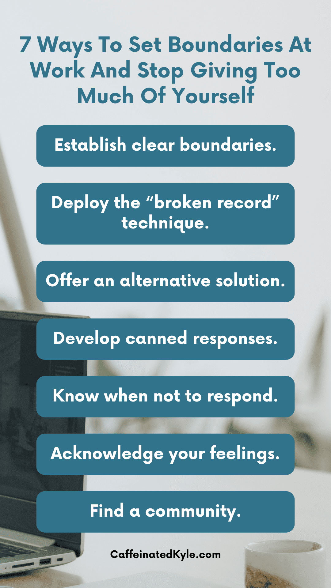 7 Authentic Strategies For Establishing Boundaries In The Workplace ...